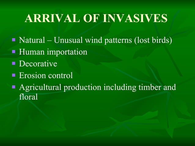Invasive Species | PPT