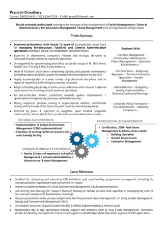 Prasenjit Resume | PDF