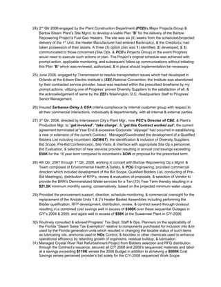 PEC Project Management Planning Achievements | PDF