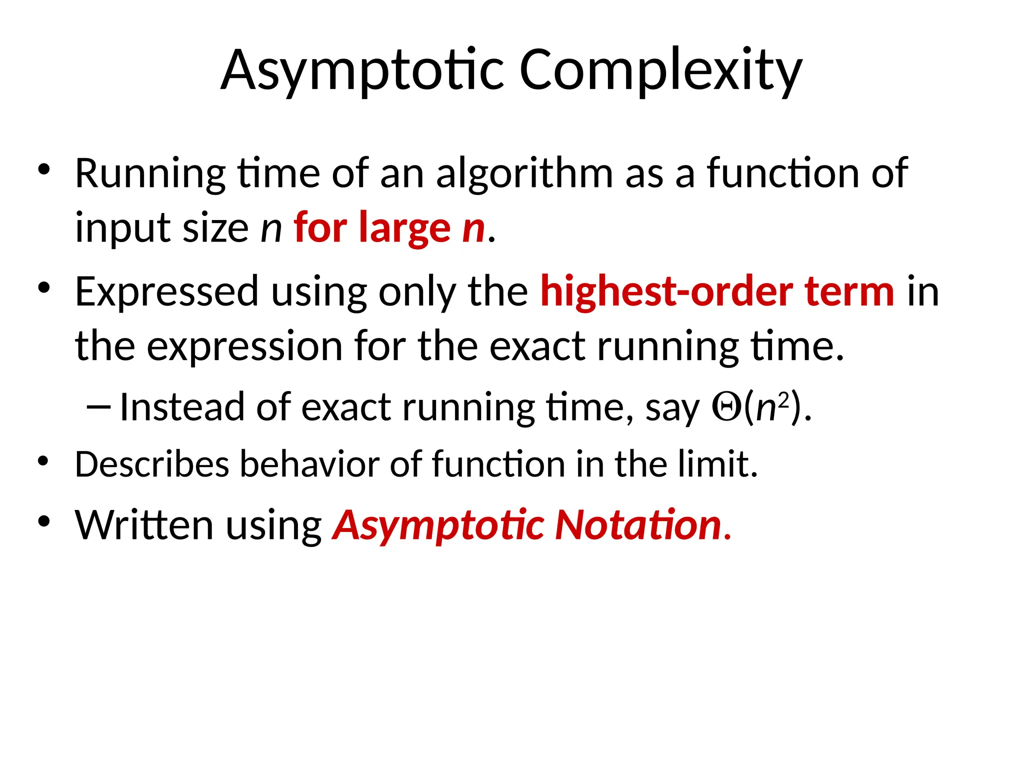 Data Structures table of content Big O Notation | PPT