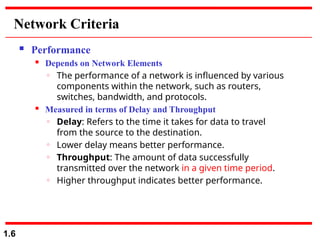 Overall Concept Lecture Notes for Data Communications and Network | PPTX