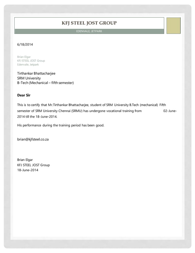 KFJ STEEL JOST Group | DOCX