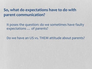 IMCS Parent Teacher Communication | PPTX