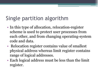 Managing Memory Allocation | PPT