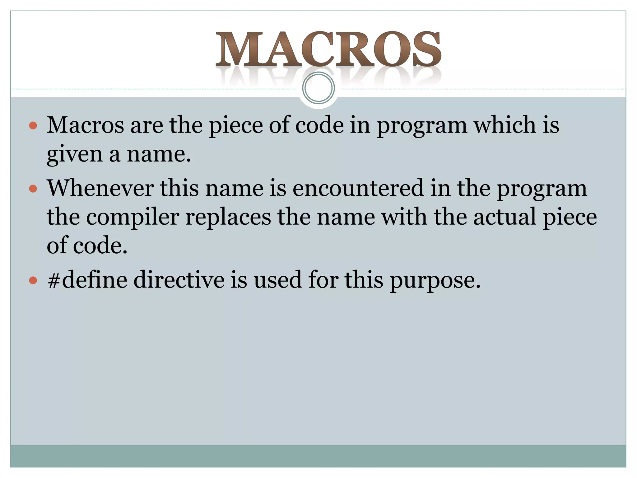Preprocessor , IOSTREAM Library,IOMANIP Library | PPTX