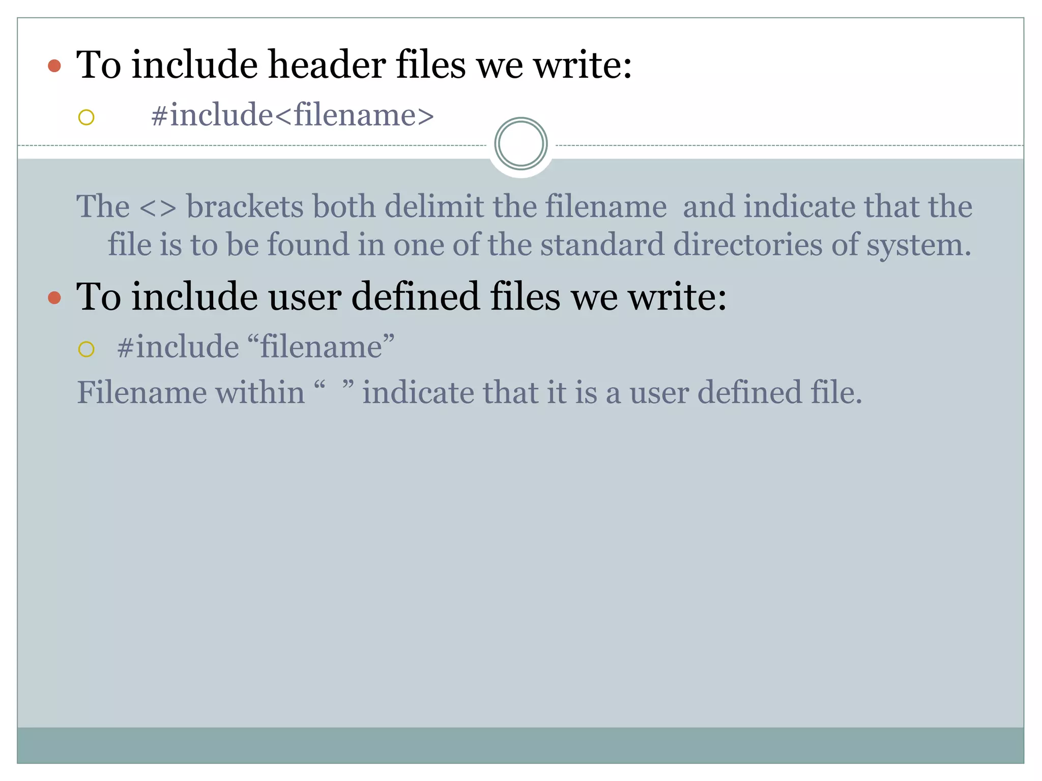 Preprocessor , IOSTREAM Library,IOMANIP Library | PPTX