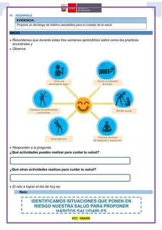 01 DE JULIO- PS - HÁBITOS SALUDABLES PARA CUIDAR NUESTRA SALUD- 6TO.docx