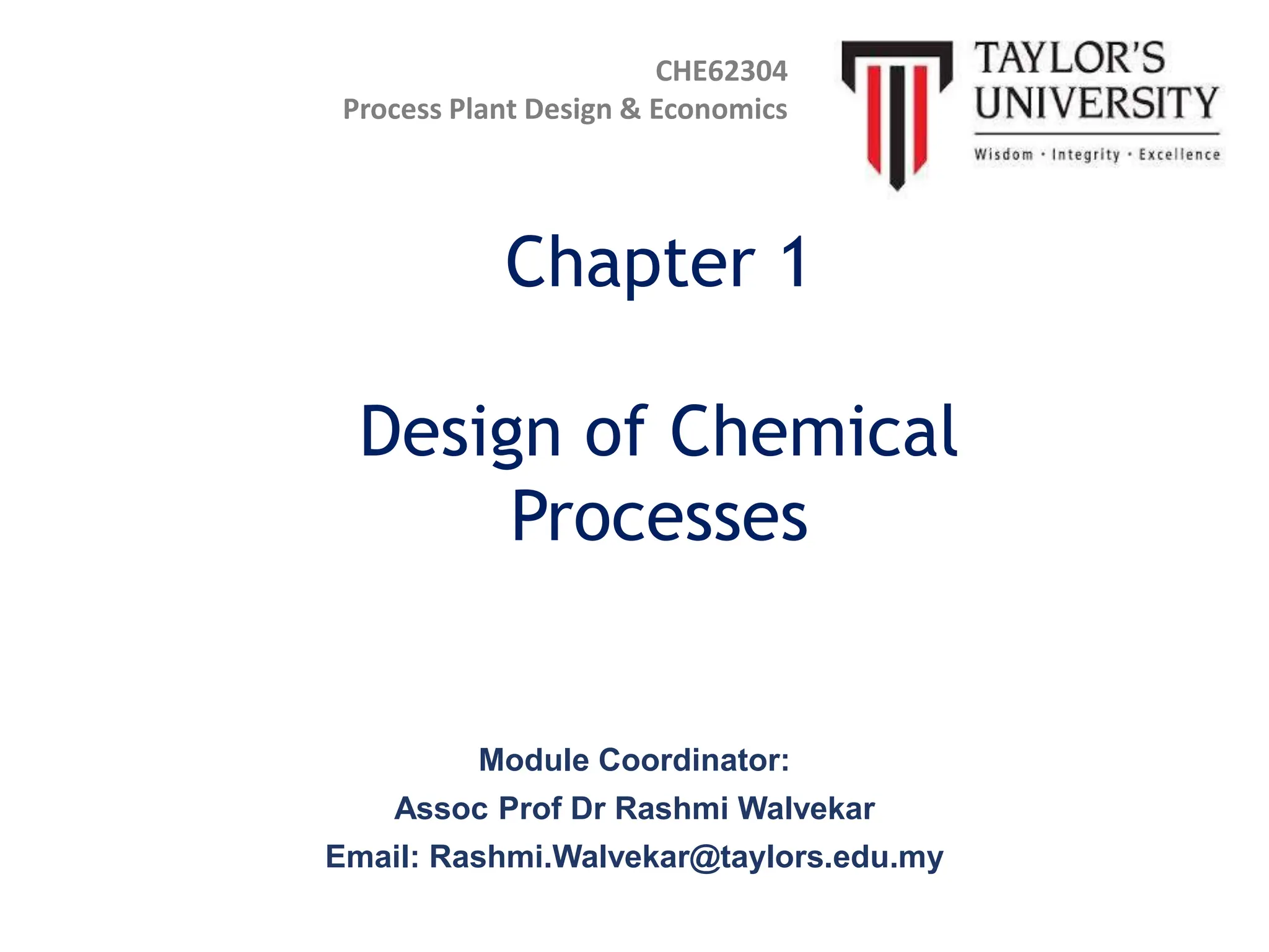 01 Design of chemical processes Week 1.pptx