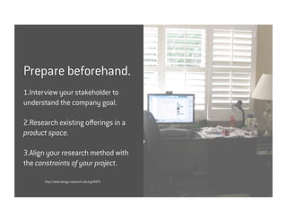 Design Research (is not Market Research) | PPT