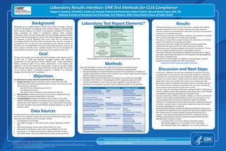 2016 LabHIT LRI EHR Test Methods for CLIA Compliance | PDF | Medical ...