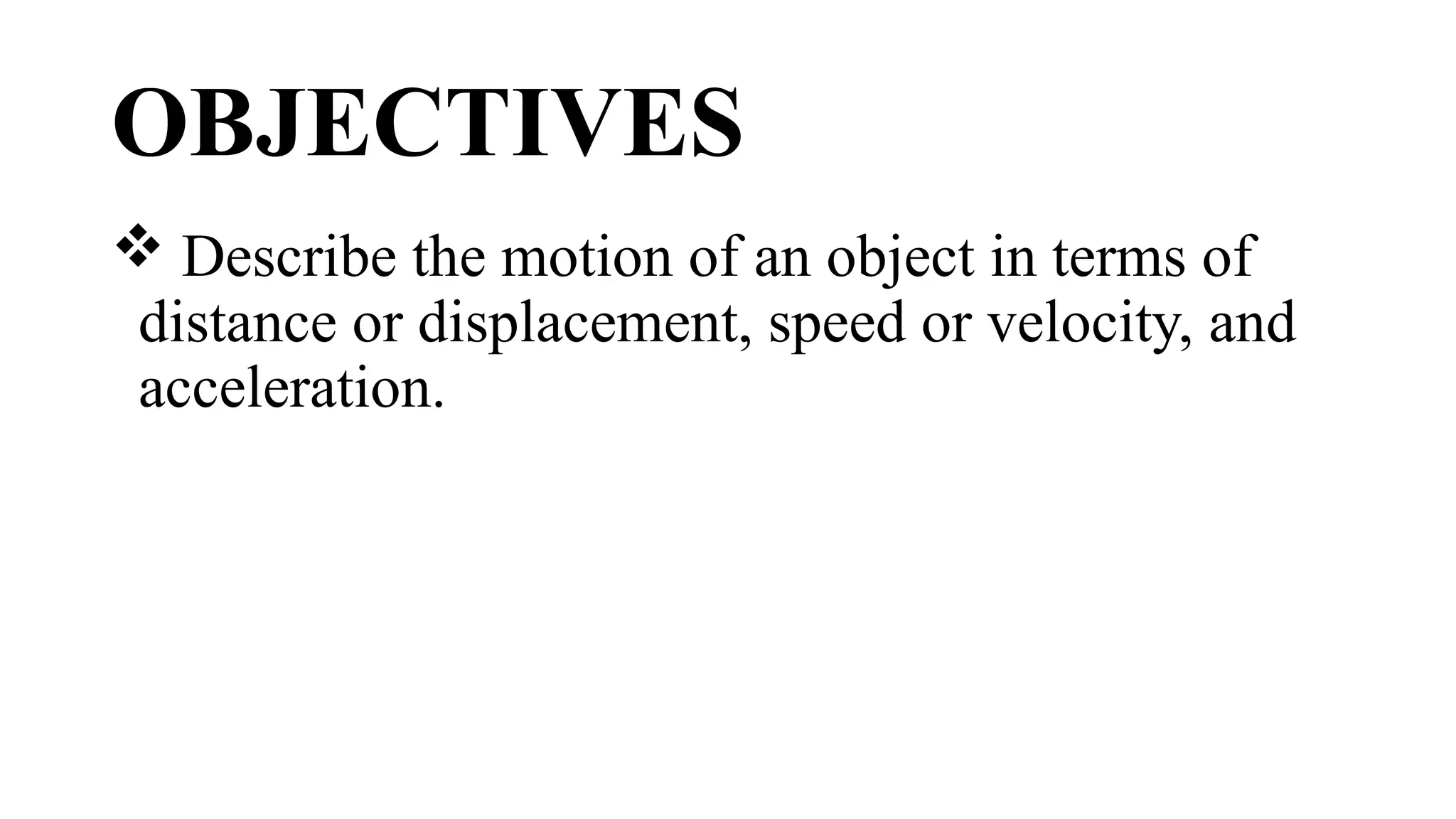 Distance and Displacement Powerpoint Presentation | PPTX