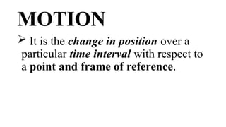 Distance and Displacement Powerpoint Presentation | PPTX