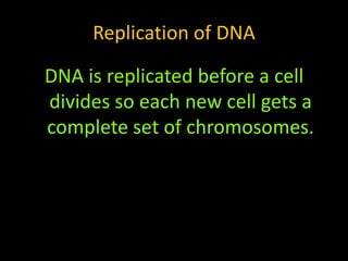 01 dna structure and replaction | PPTX | Chemistry | Science