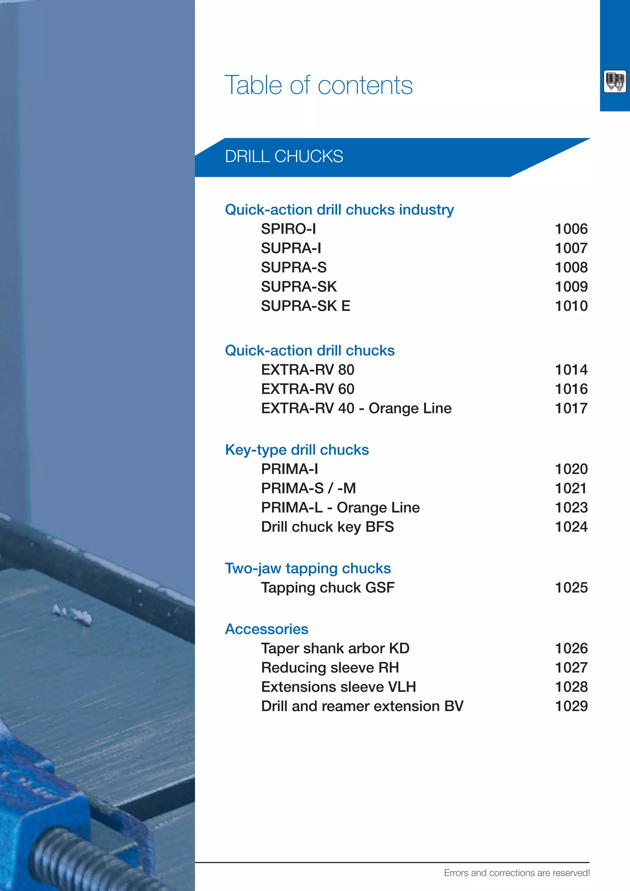 ROEHM DRILL CHUCKS | PDF