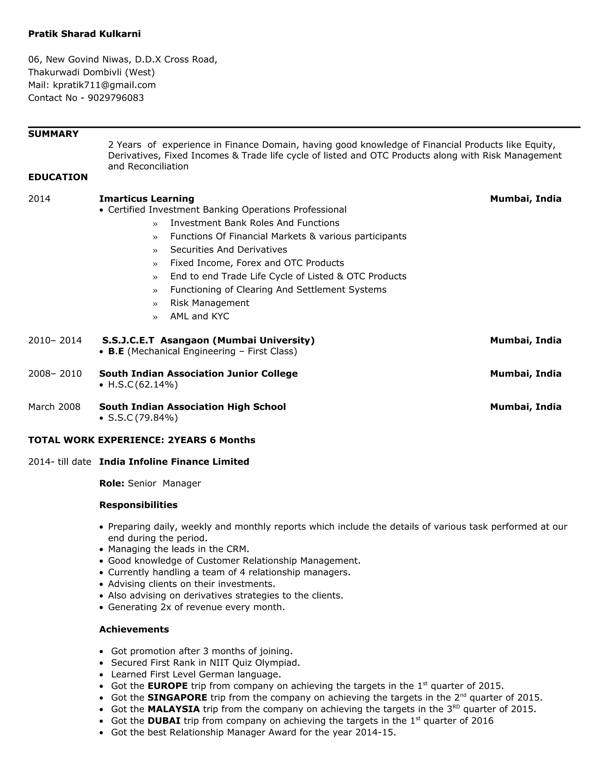 Pratik.kulkarni | DOC