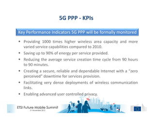 5G, the way forward! | PPT