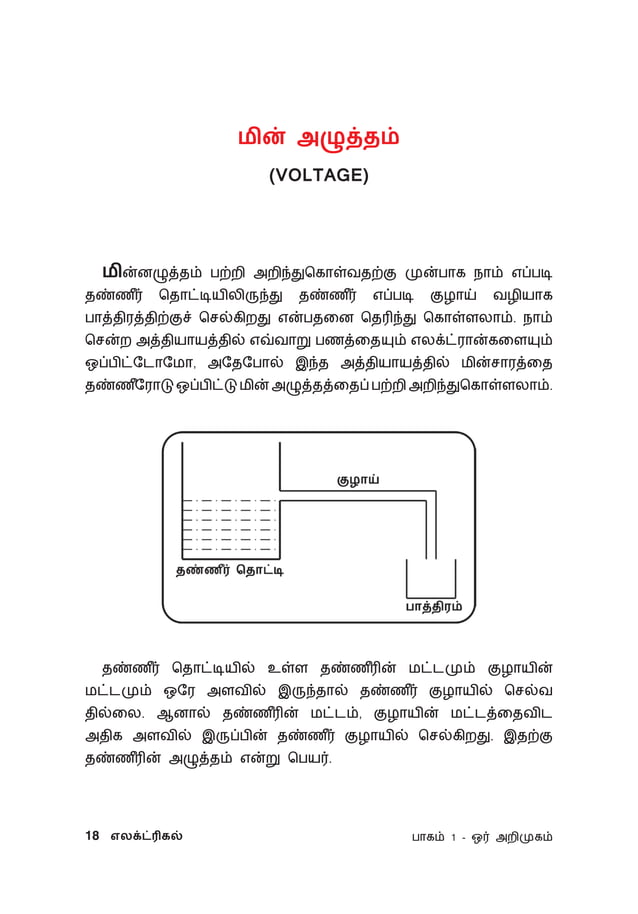 Introduction Electrical in Tamil | PDF