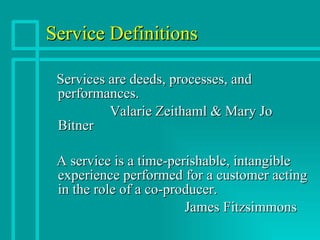 Service Management Intro | PPT
