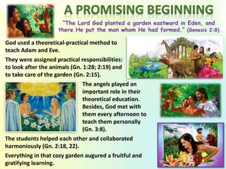 01 education in eden | PPTX | Christianity | Religion & Spirituality