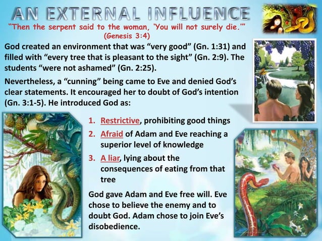 01 education in eden | PPTX | Christianity | Religion & Spirituality