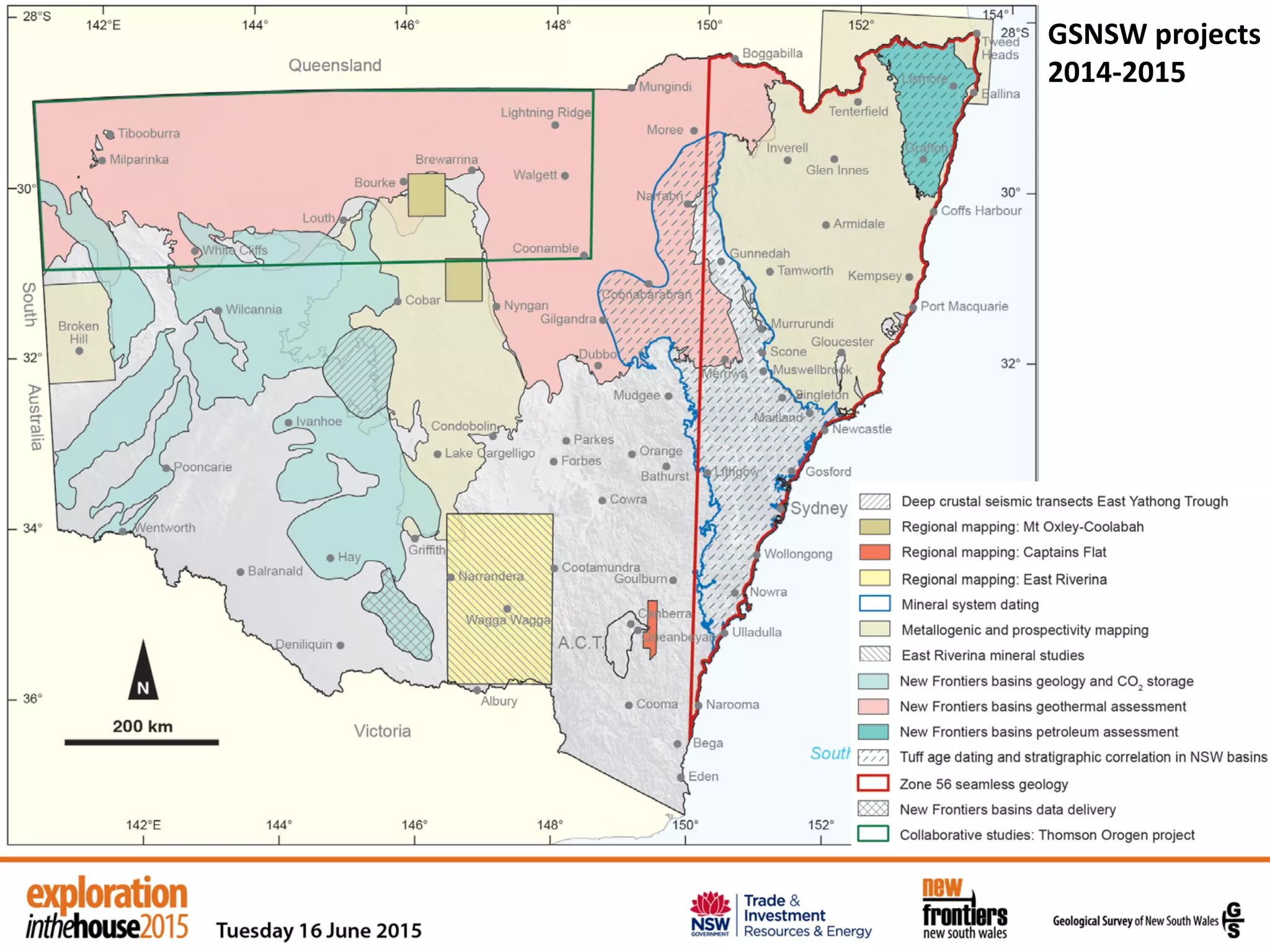 Exploration in the House 2015: Geology Survey of NSW Overview and ...