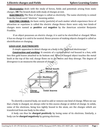 01 Electric Fieeld and charges Notes.pdf