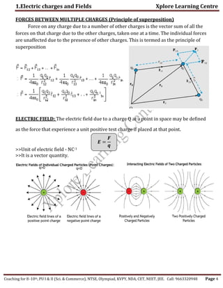 01 Electric Fieeld and charges Notes.pdf