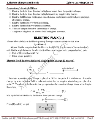 01 Electric Fieeld and charges Notes.pdf