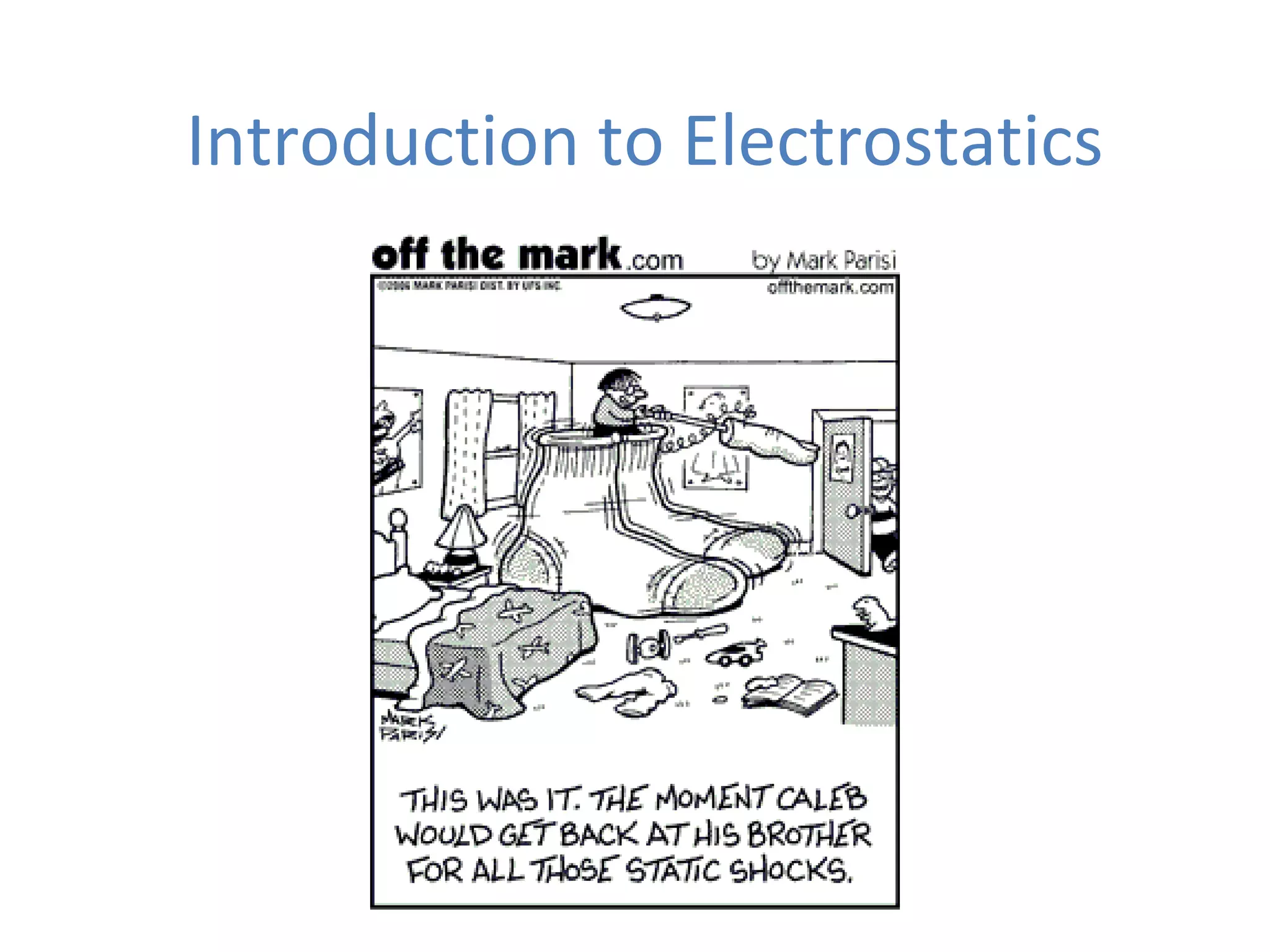 01 electrostatics intro | PPT