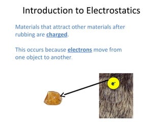 01 electrostatics intro | PPT