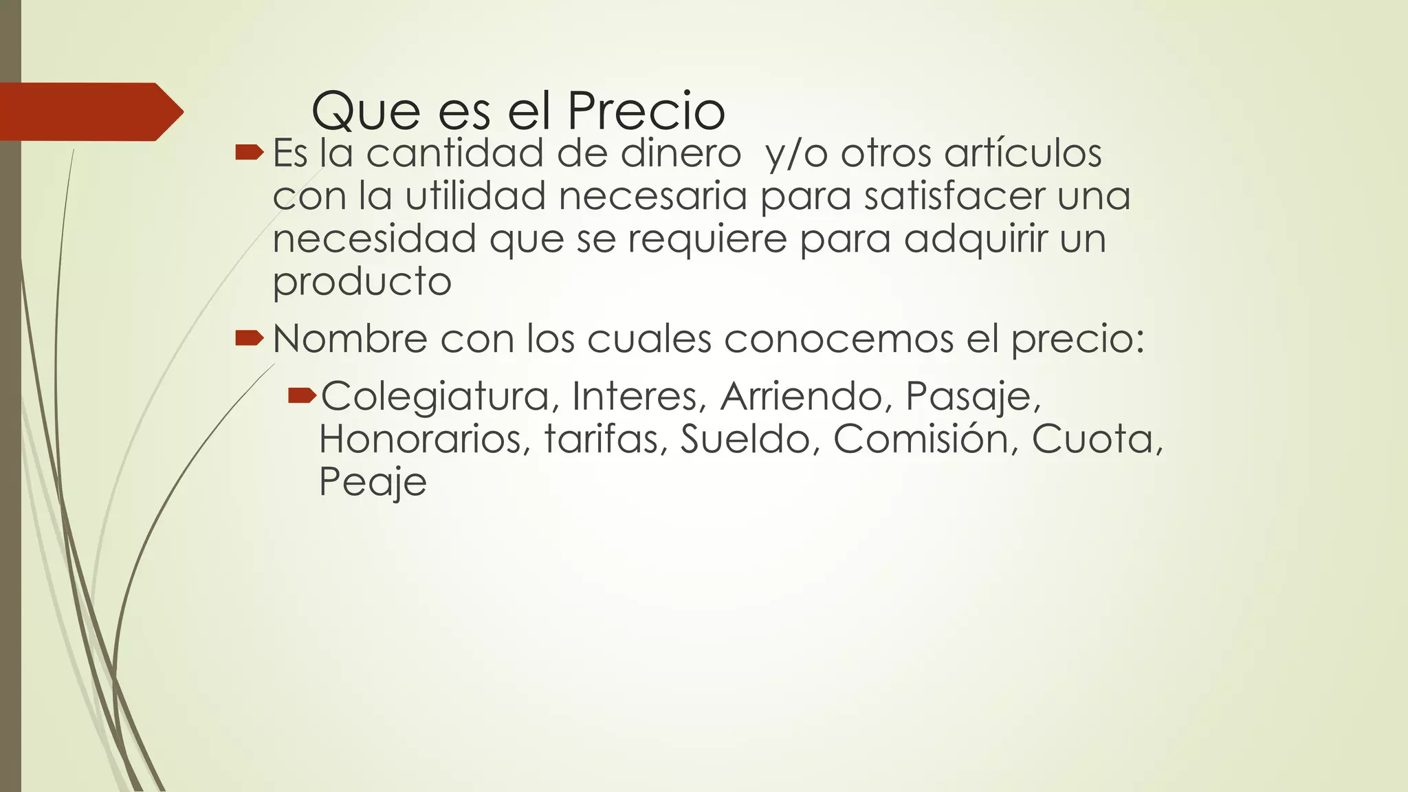 01 el precio y su importancia | PPT
