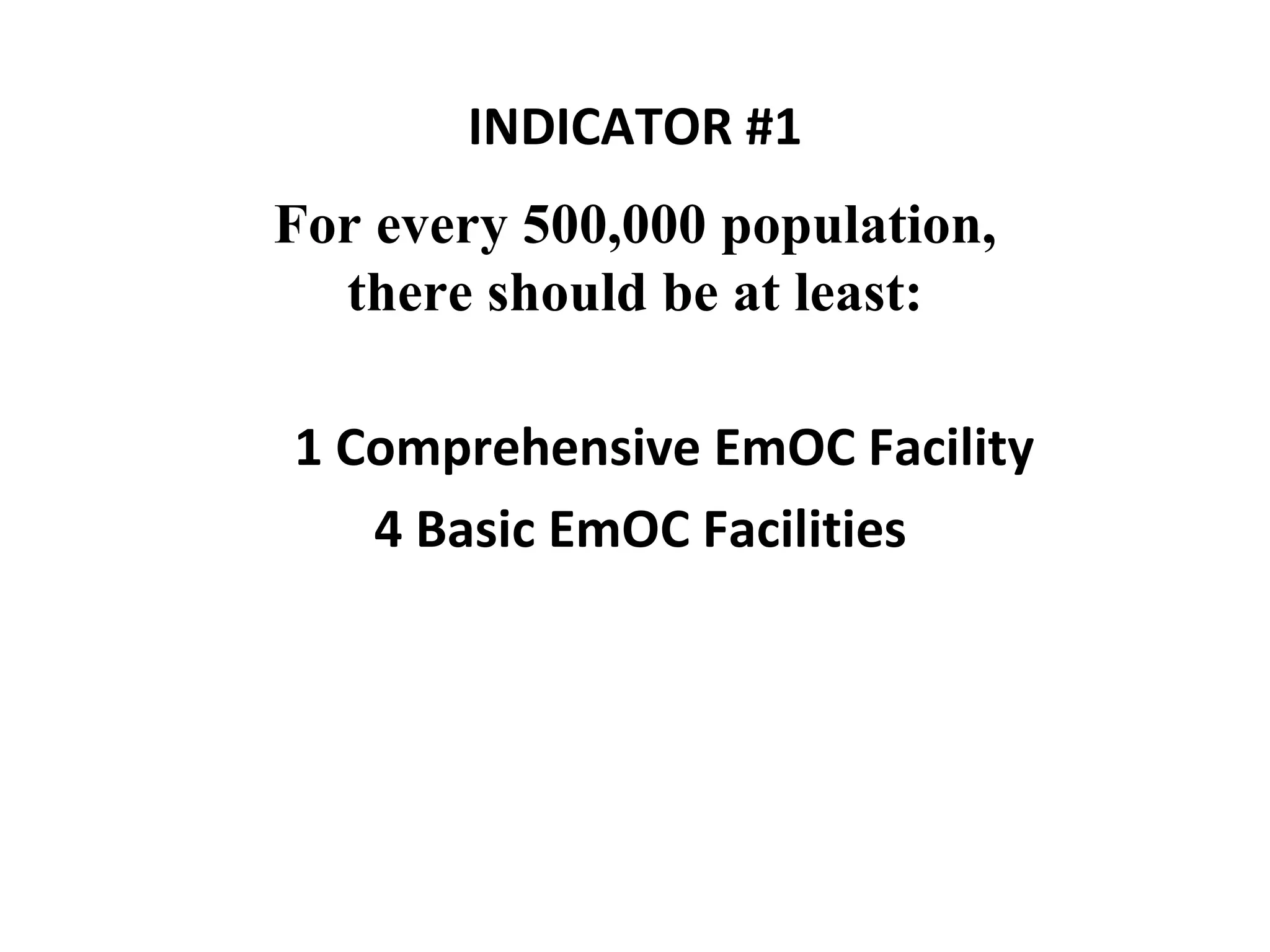 01 Emergency Obstetric care | PPT