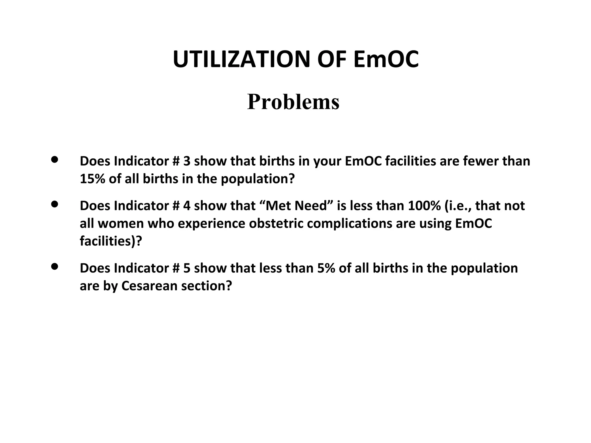 01 Emergency Obstetric care | PPT