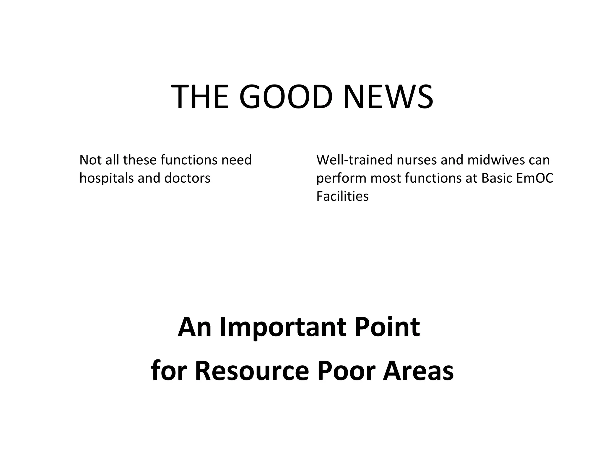 01 Emergency Obstetric care | PPT