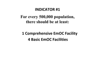 01 Emergency Obstetric care | PPT