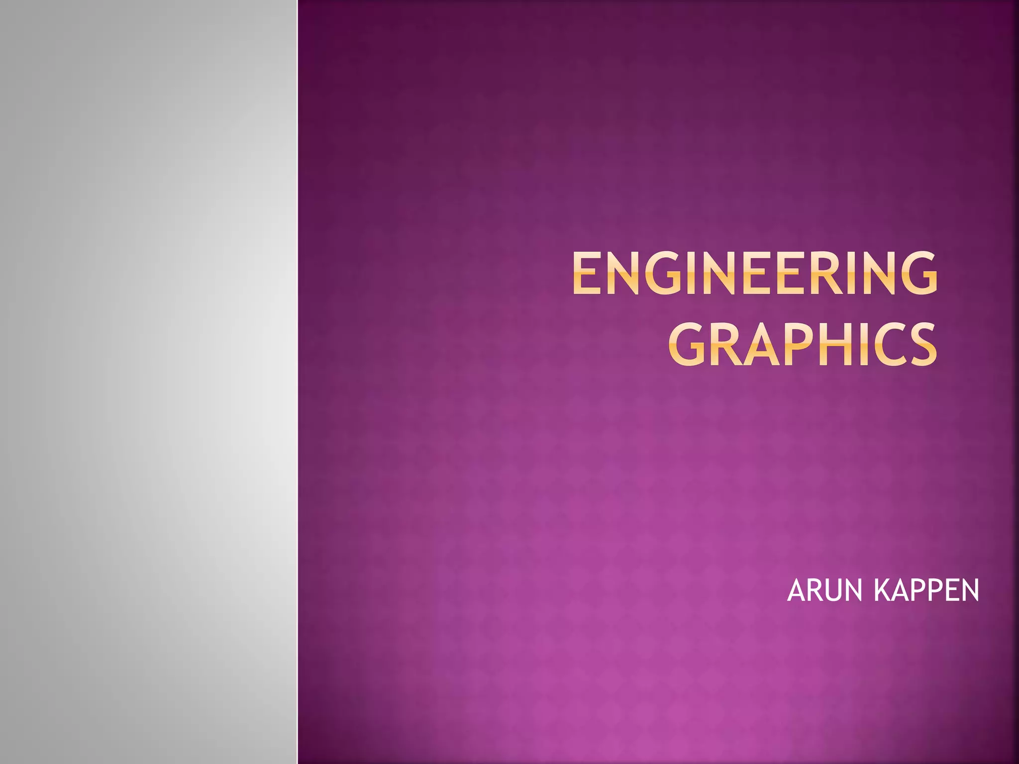 01 engineering graphics | PPTX