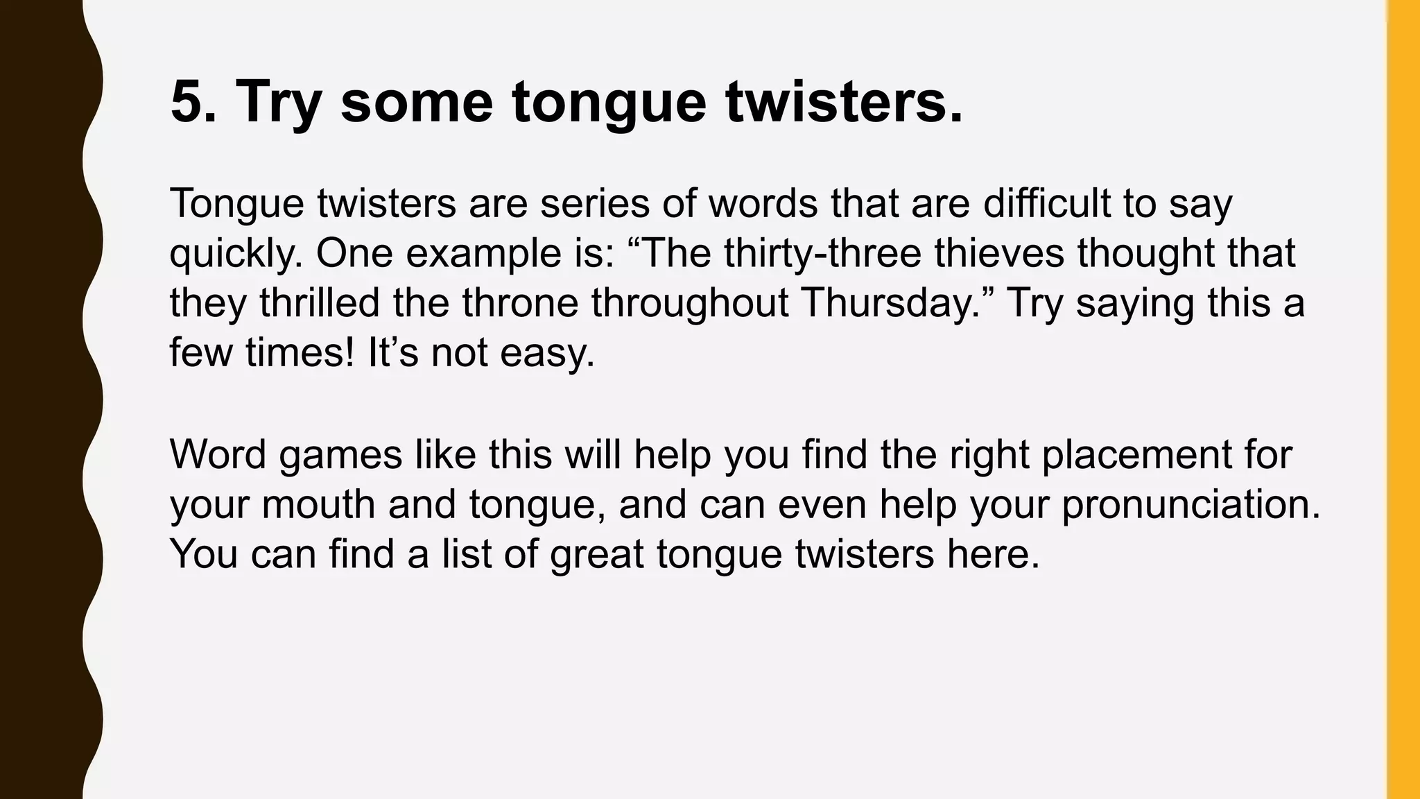 Tips to Speak English in fluency | PPTX