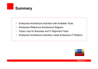 The Enterprise Reference Architecture and Tools | PDF