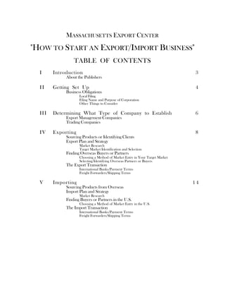 01 export business | PDF