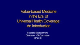 01F. Value Based Medicine.pdfabcdemckkwl | PDF