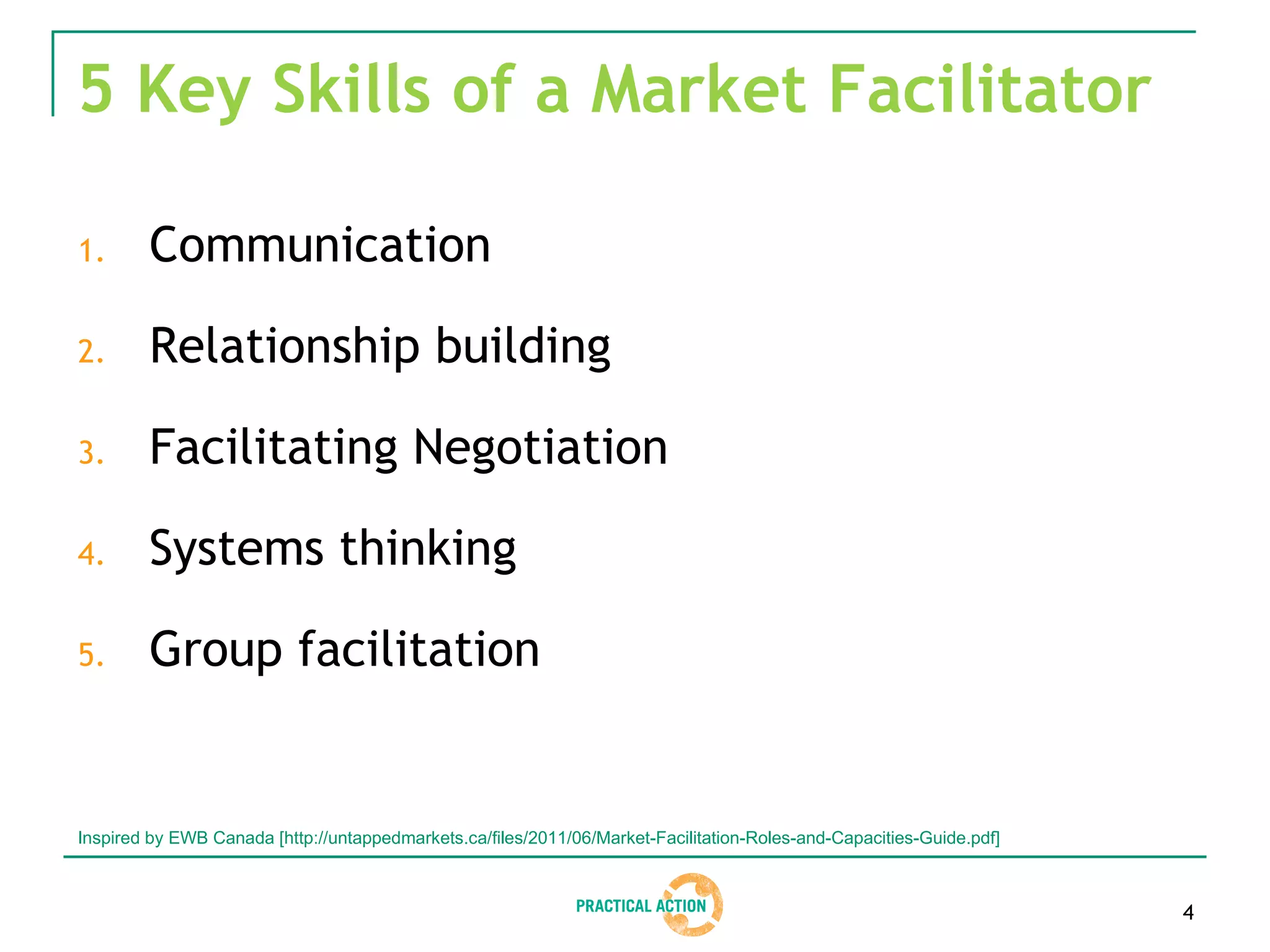 Facilitation Training Materials - Slides | PPT
