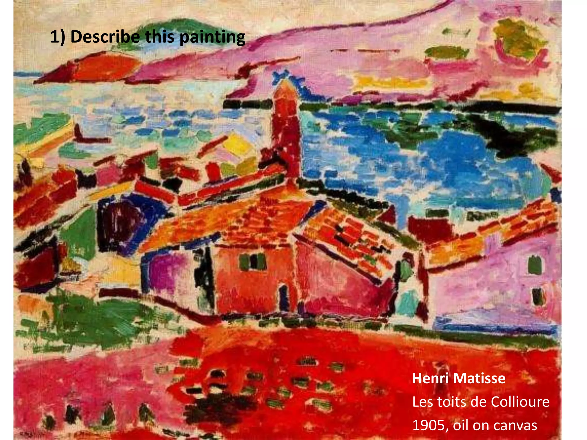 01 Fauvism Henri Matisse | PPT