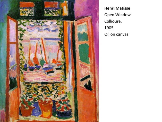 01 Fauvism Henri Matisse | PPT