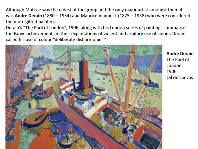 01 Fauvism Henri Matisse | PPT