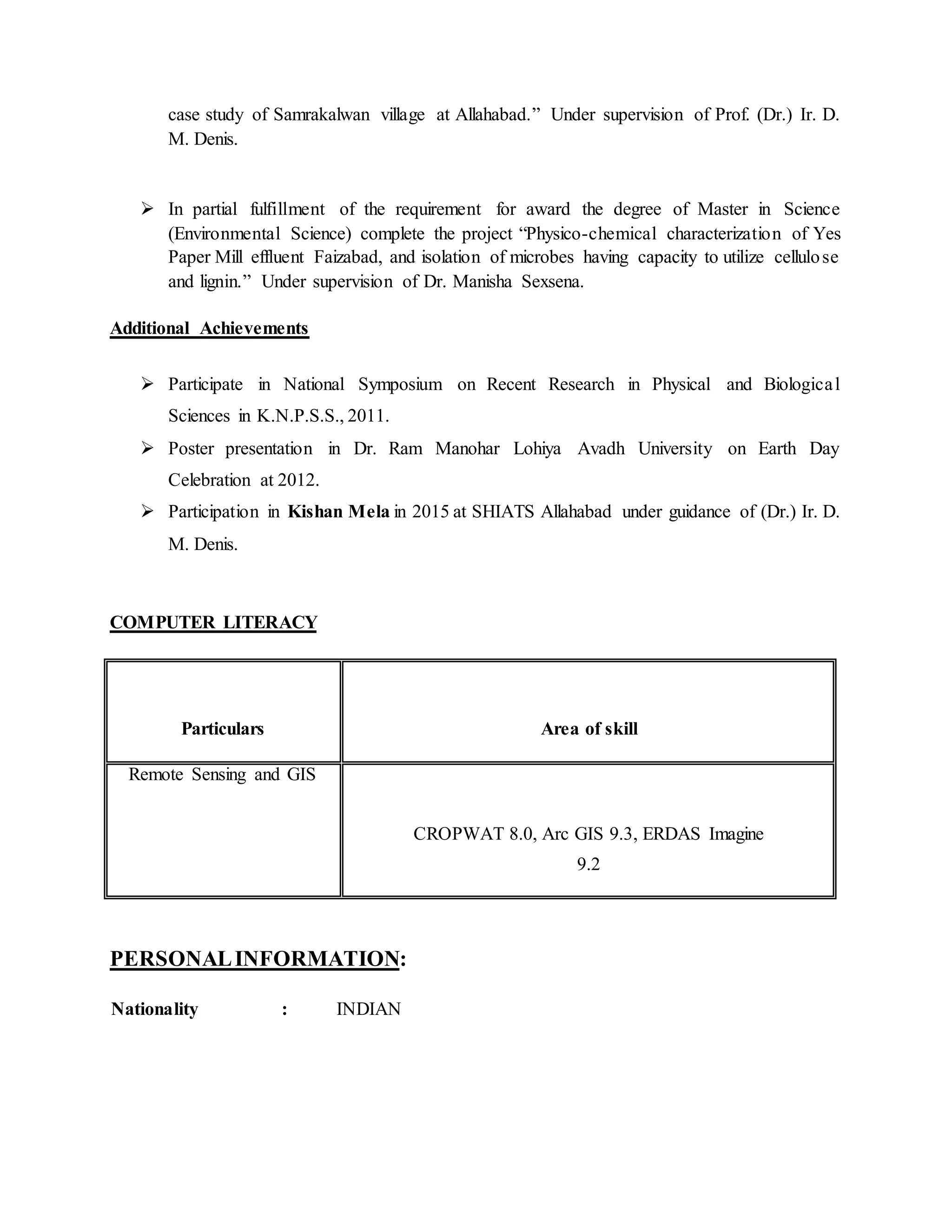 Avinash_resume | PDF