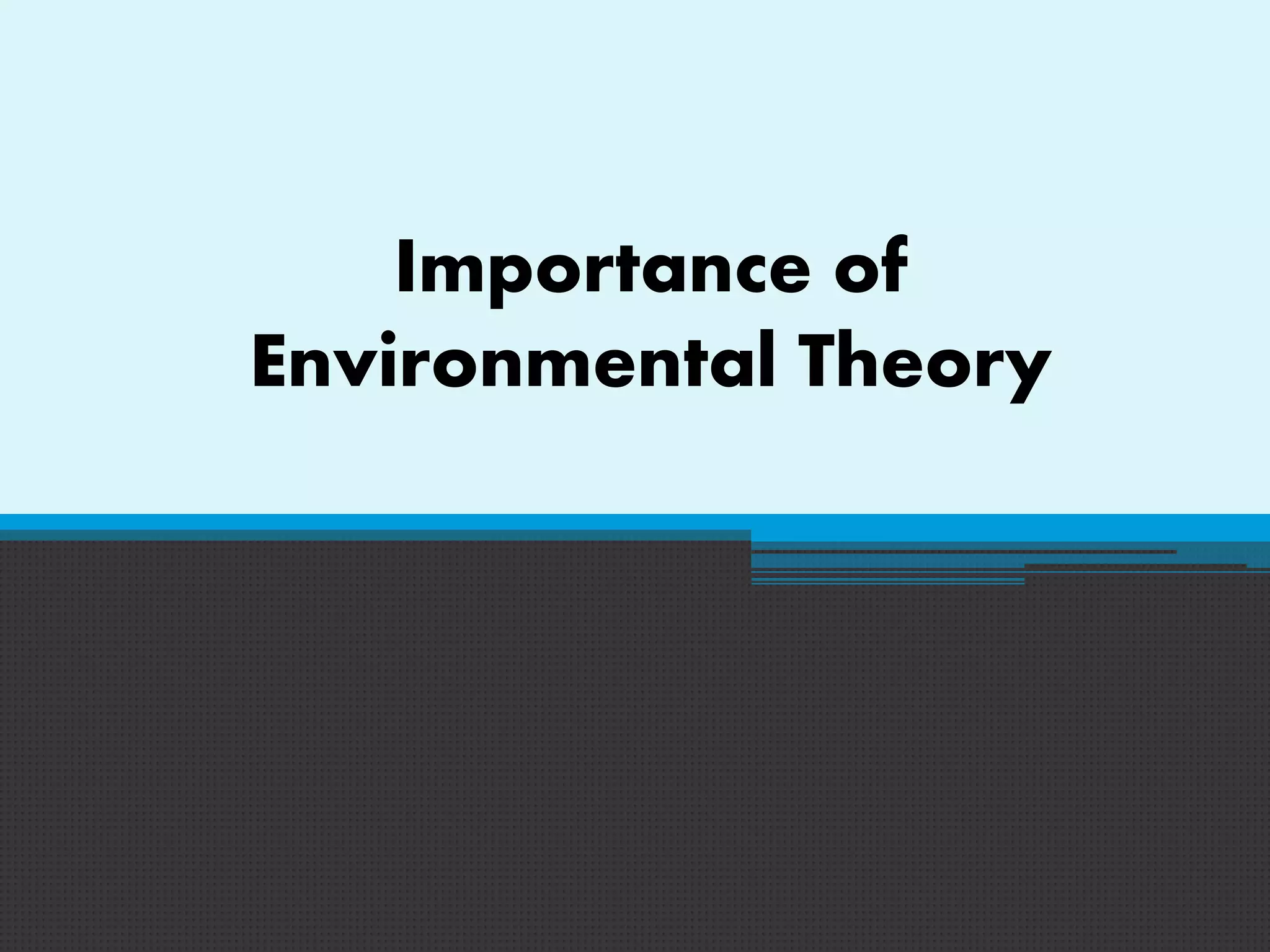 Florence Nightingale's Environment Theory | PPTX