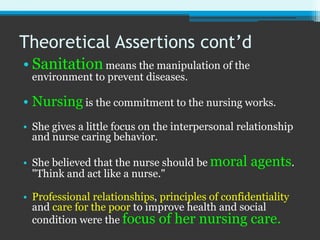 Florence Nightingale's Environment Theory | PPTX