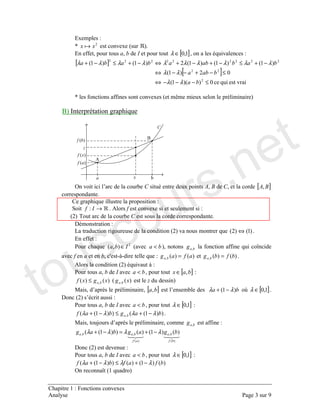 01 fonctions convexes | PDF