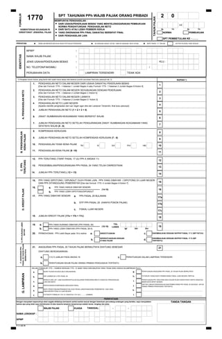 Form 1770 Tahun 2010 Indonesia | PDF