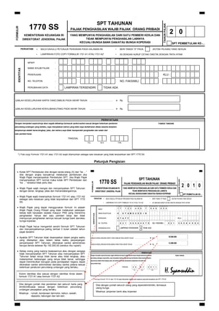 01 form 1770 ss_2010 | PDF
